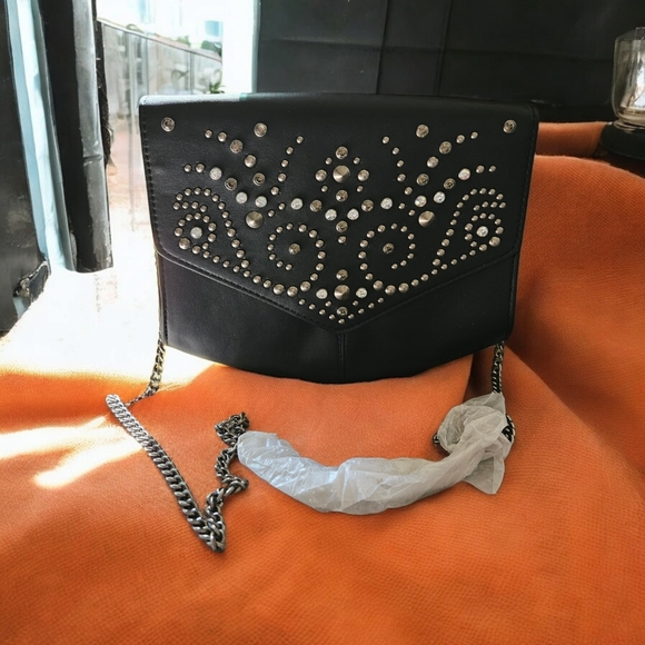 Express | Bags | Nwt Express Stunning Embellished Crossbody Purse ...